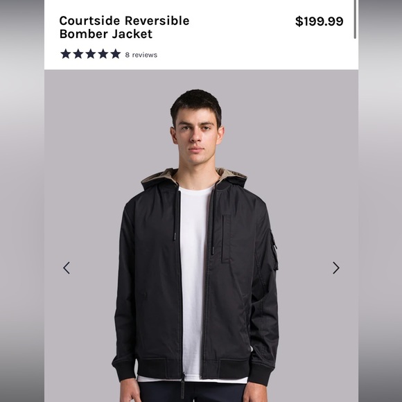 BYLT Basics | Jackets & Coats | Bylt Counterside Reversible Bomber ...